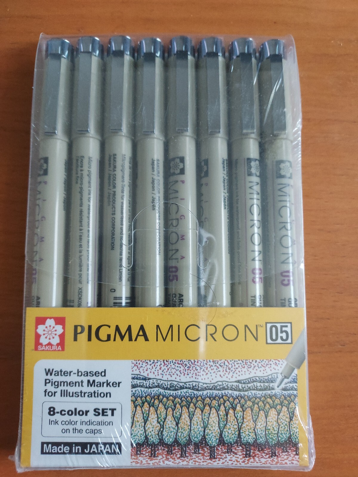 Pigma Micron Archival Ink 8 Pen Set 05 | eBay