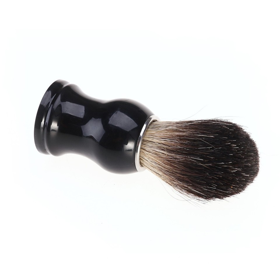Hair Shaving Brush Beard Brush Soft Dense Bristles for Comfortable ...