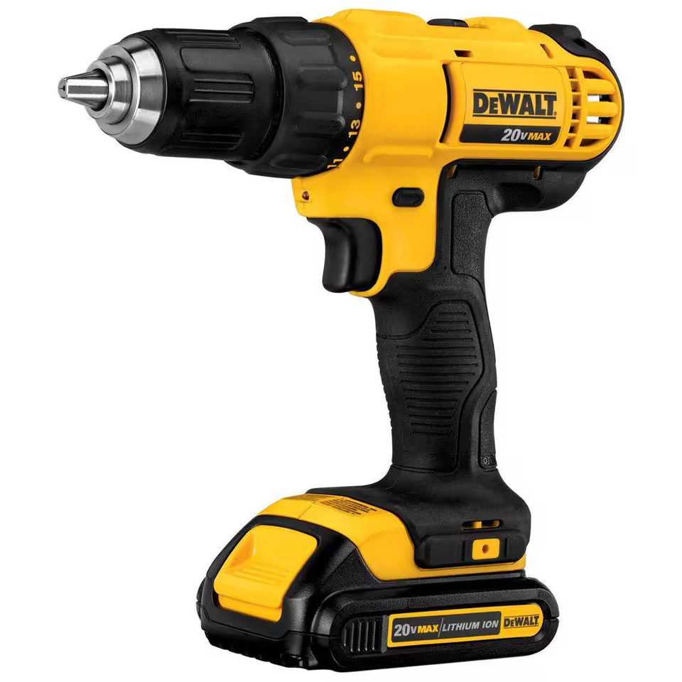 20V MAX Cordless Drill/Impact 2 Tool Combo Kit with (2) 20V 1.3Ah ...