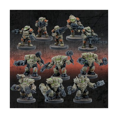 Mantic Deadzone Forge Fathers Forge Fathers Hold Warriors Starter SW ...