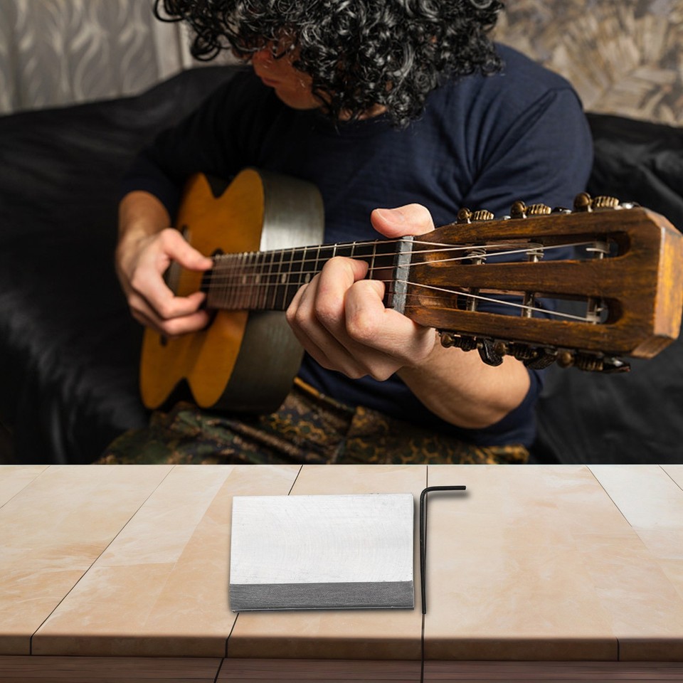 Hassle Fret Replacement Aluminum Guitar Fret Press Caul Pressing Tool ...