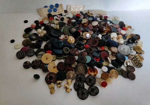 Job Lot Of Vintage Buttons | eBay UK