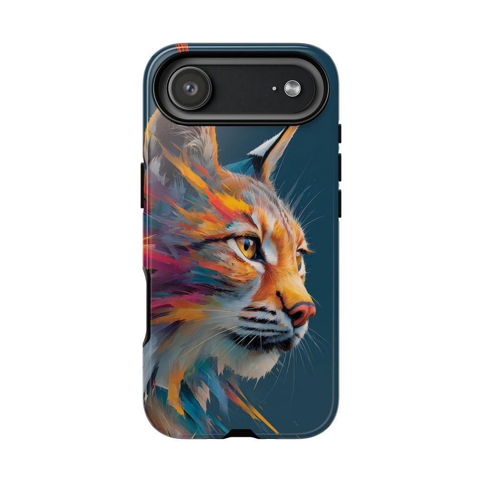 Bobcat Vibrant Color Splash | Phone Ink Case for iPhone/Galaxy/Pixel | eBay