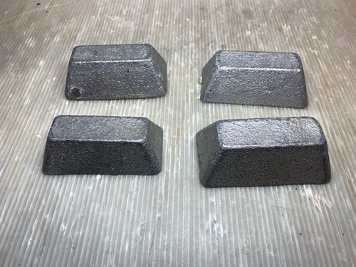 Vintage Lot Of 4 Lead Ingots Total 10+ Pounds | eBay