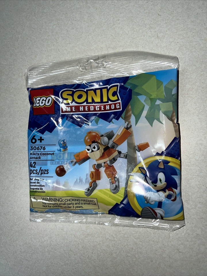 Lego Sonic the Hedgehog Kiki's Coconut Attack Polybag Set 30676 New ...