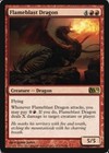 [4x] Flameblast Dragon - Foil Slight Play, English Magic 2012 MTG Magic ...