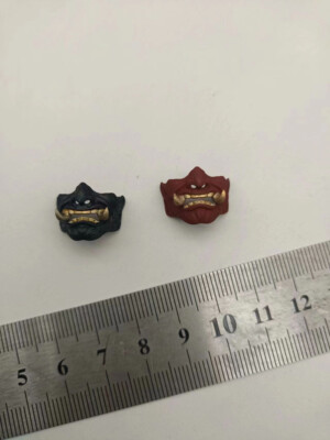 1/12 Scale Male Sodier Japanese Bono Mask Model for 6" Figure | eBay