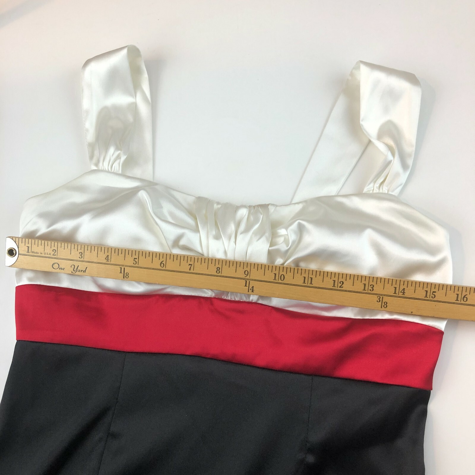 Ruby Rox Satin Colorblock Cocktail Dress Junior's Siz… - Gem