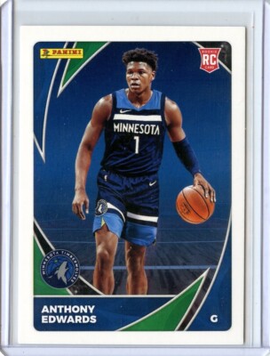 2020-21 Panini Stickers Cards #81 Anthony Edwards | eBay