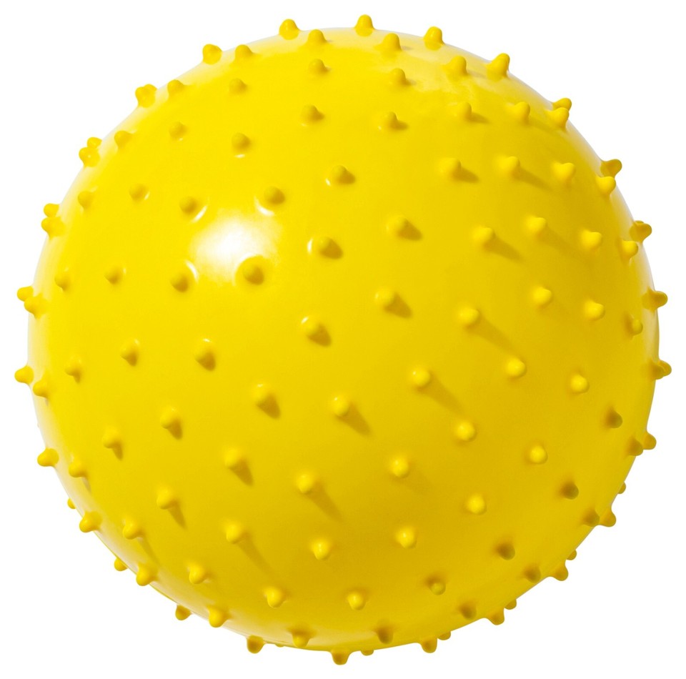 New Bounce knobby Bouncing Balls, Set of 4 Spiky Balls, (2 pins & pump ...