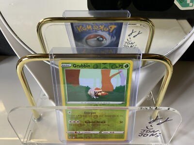 Pokemon TCG Grubbin SWSH Fusion Strike 018/264 Reverse Holo Common Card ...