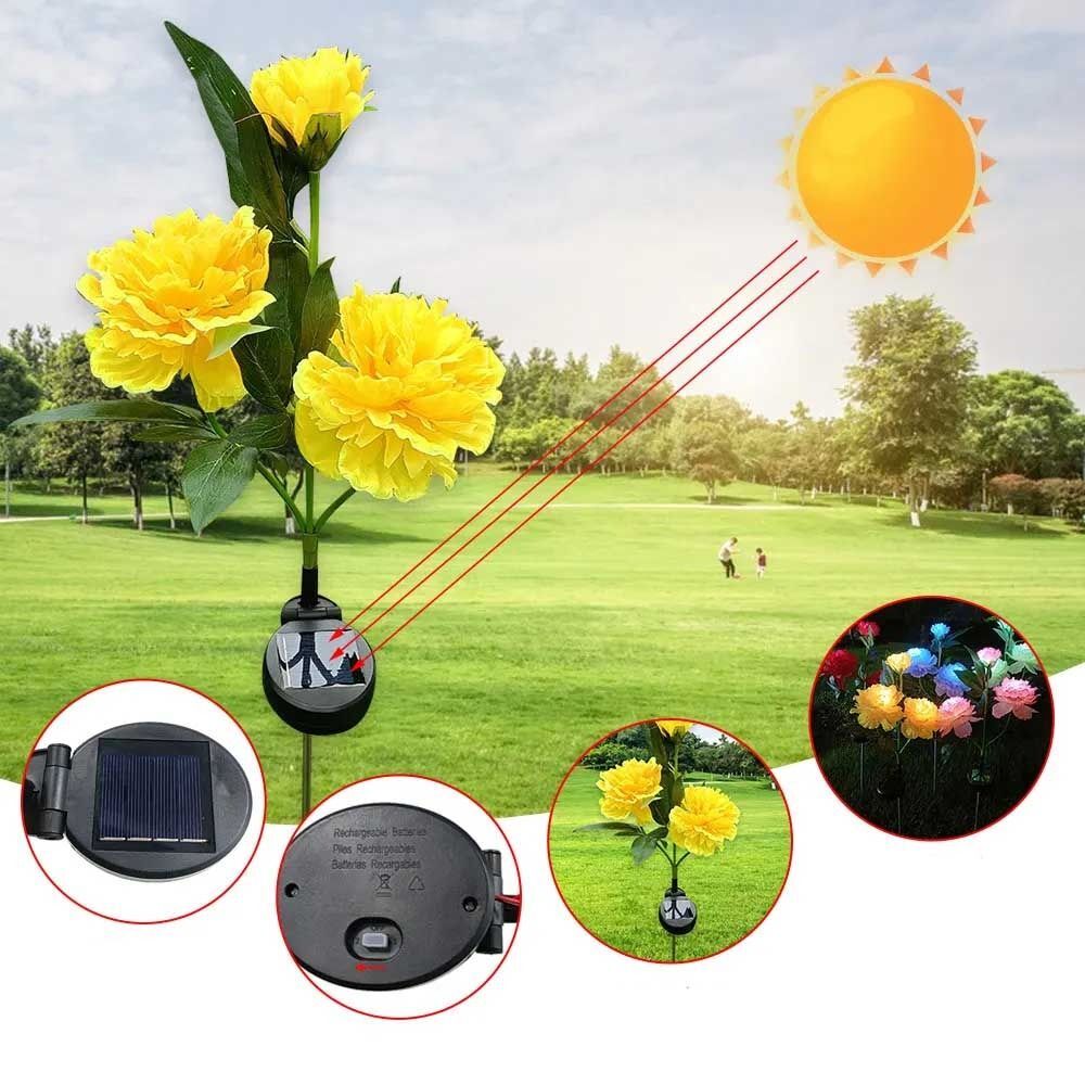 Outdoor Solar Lights Waterproof Solar Garden Lights | eBay