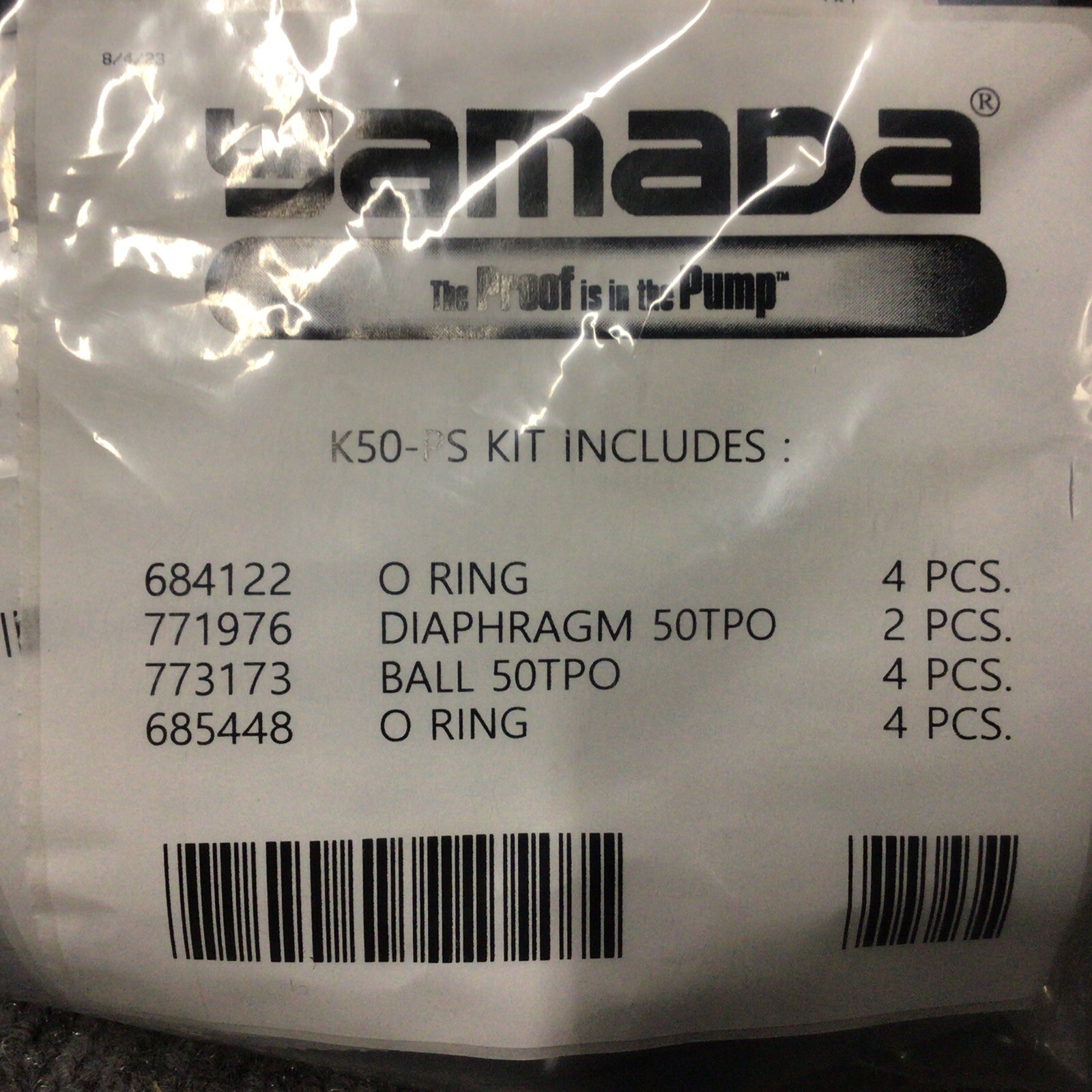 Yamada K50-PS Wet End Repair Kit for NDP-50 BPS Pumps New | eBay