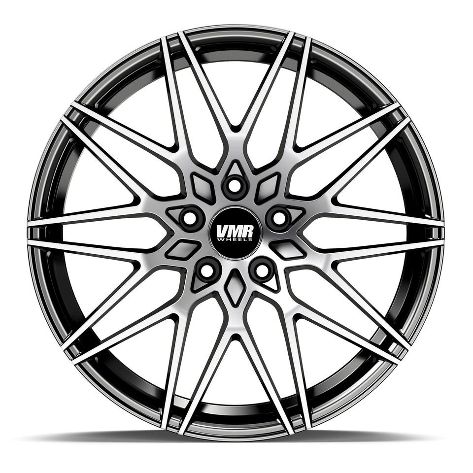 19" VMR Wheels V801 19x9.5 et35 +35 | 5x112 66.6mm Bore | Mercury Black ...
