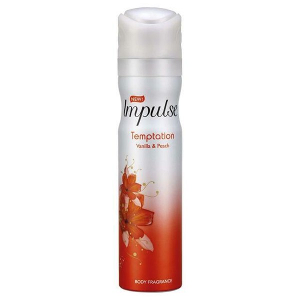 6 X Impulse Deodorant Body Spray 75ml - Temptation for sale online | eBay