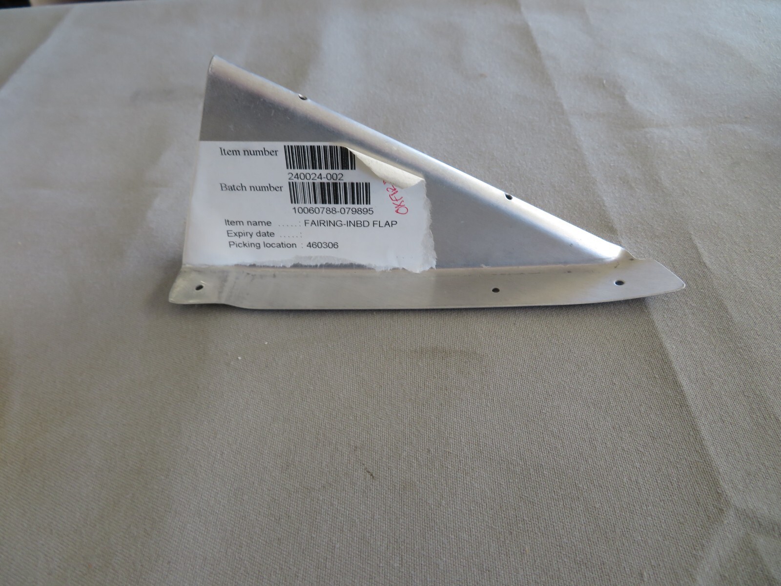 Mooney M20 Right Hand Inboard Flap Fairing 240024-002 for sale online ...