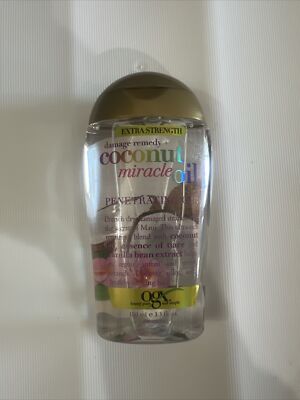 OGX Extra Strength Damage Remedy + Coconut Miracle Oil Penetrating Hair ...