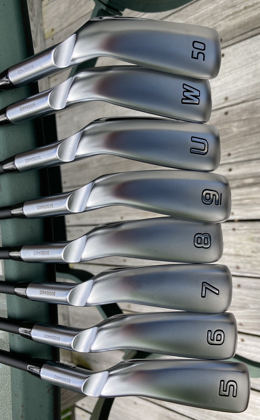 PING G730 IRONS 5-PW+UW +50 ALTA CB BLACK SENIOR A Flex | eBay