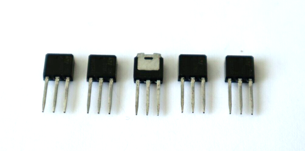 5 x MOSFET/ Transistor - STD1NK60-1 - TO-251-3 - Single - N-Kanal - NEU ...