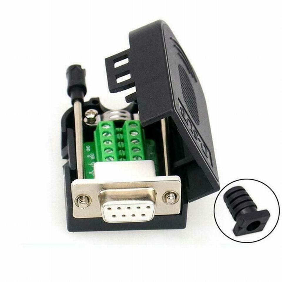 Newest DB-9 Connector D-SUB Shell With Recyclable 9-pin Connector DB-9 ...