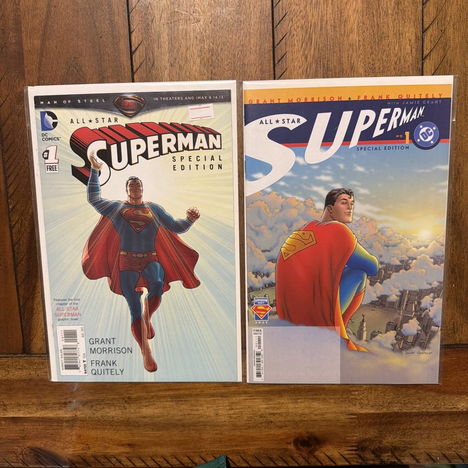 All Star Superman #1-12 Complete Set DC Comics 2006 Morrison Quitely +2 ...