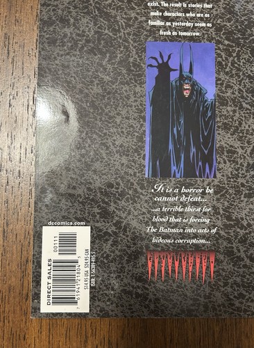 Batman: Crimson Mist TPB Trade Paperback Graphic Novel DC Comics 2001 ...