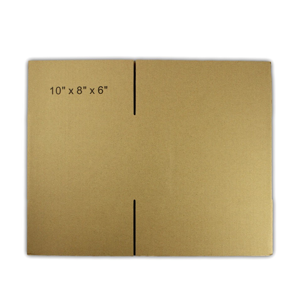 10 10x8x6 "EcoSwift" Brand Cardboard Box Packing Mailing Shipping ...