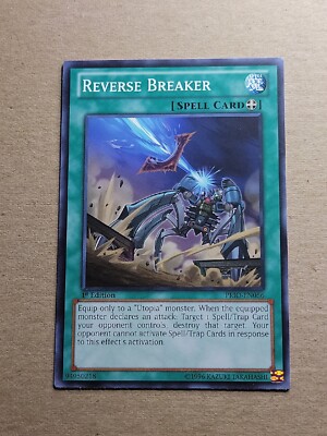 Reverse Breaker - PRIO-EN056 - 1st Edition - YuGiOh-LP | eBay