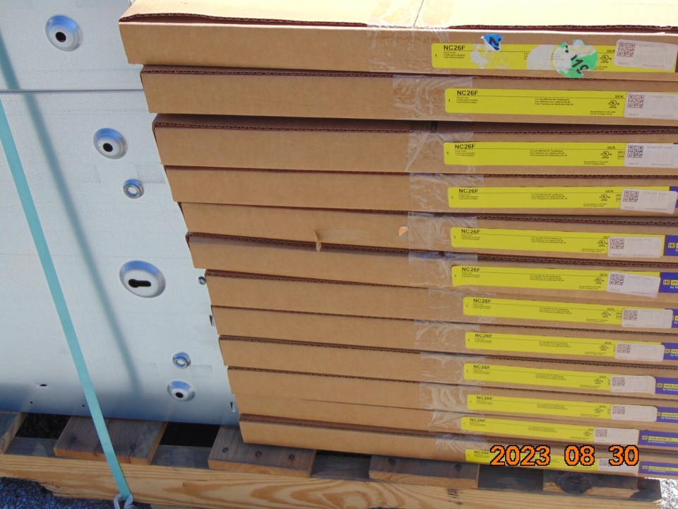 (1) Square D MH26 NC26F Panelboard Box & Cover NO INTERIOR FOR NF / NQ ...