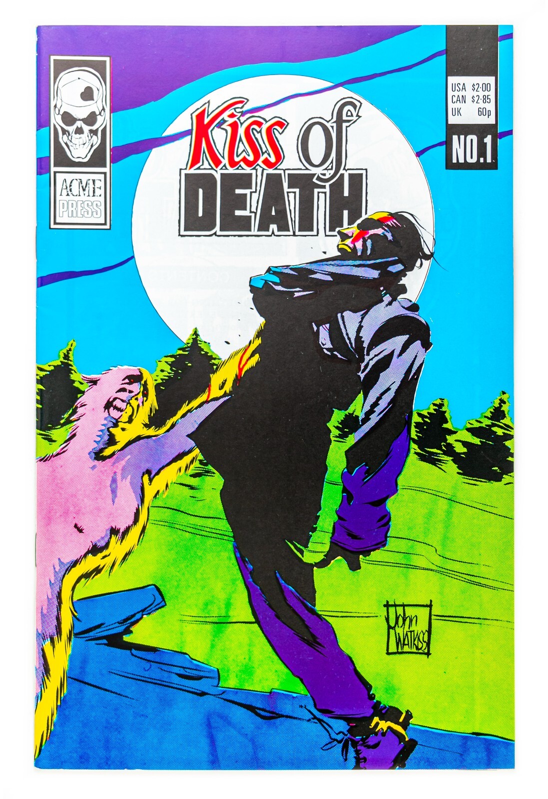 Kiss of Death #1 (1987 Acme Press Comics) by John Watkiss! Unread! NM ...