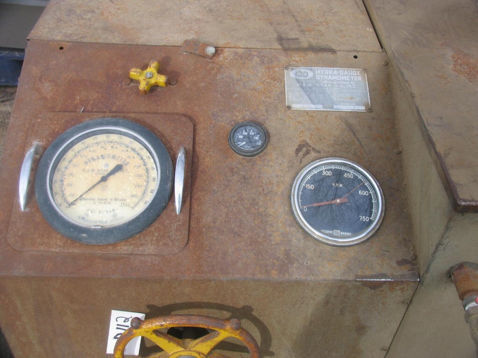 M & W Hydra Gauge Dynamometer Dyno 350 Tractor PTO 90 HP | eBay
