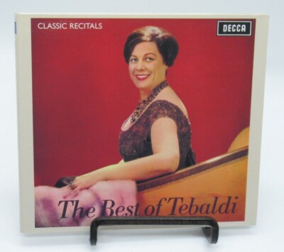 RENATA TEBALDI: THE BEST OF TEBALDI - CLASSIC RECITALS MUSIC CD, 12 ...