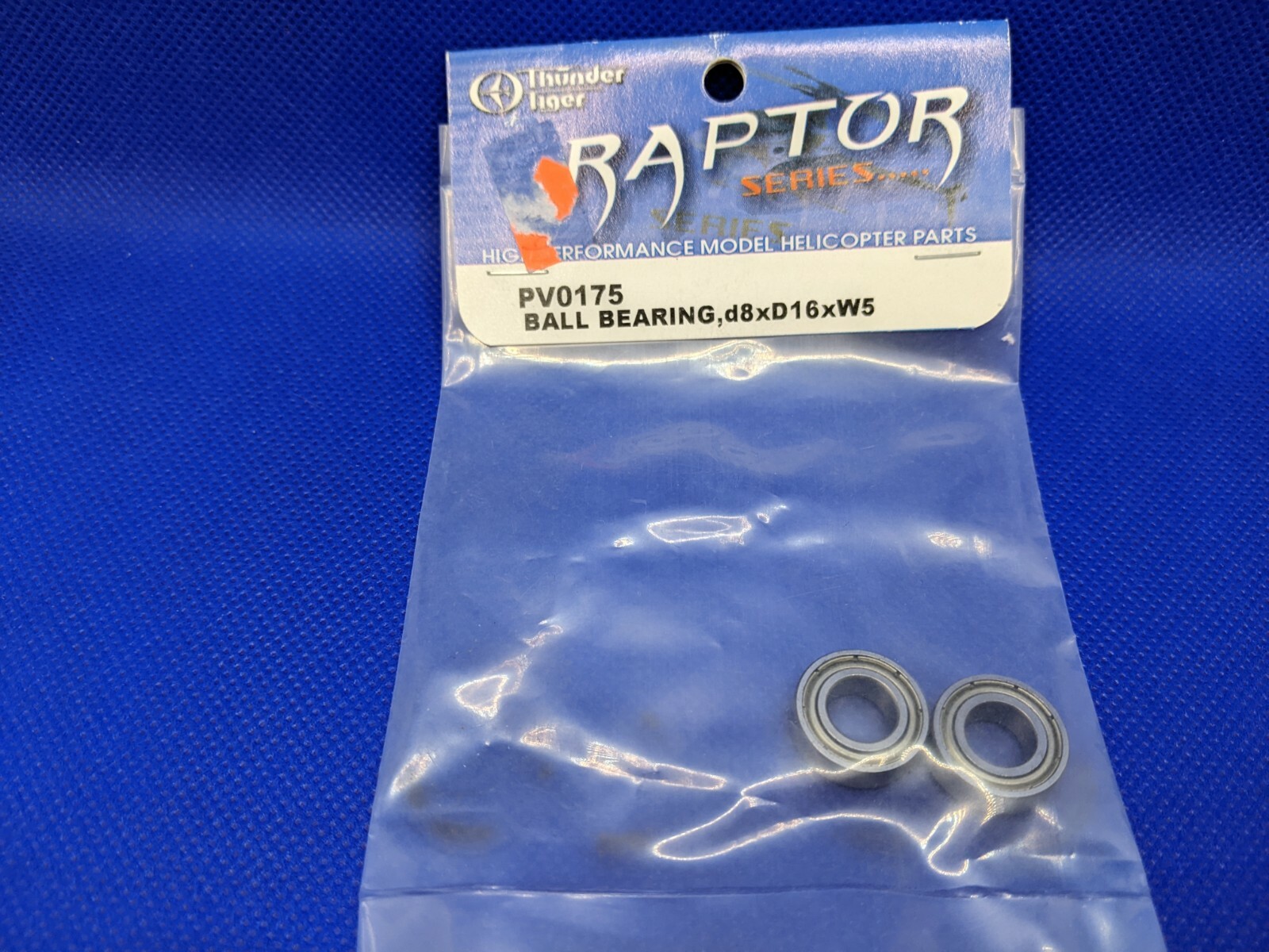 PV0175 THUNDER TIGER FEATHERING BEARING d8xD16xW5mm - NEW SEALED | eBay
