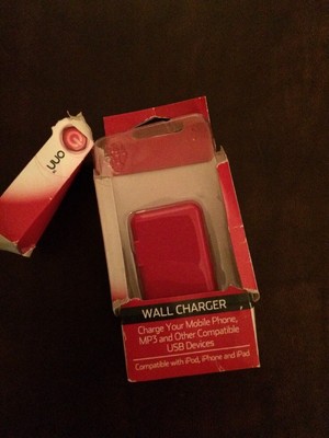 ONN wall usb charger red | eBay