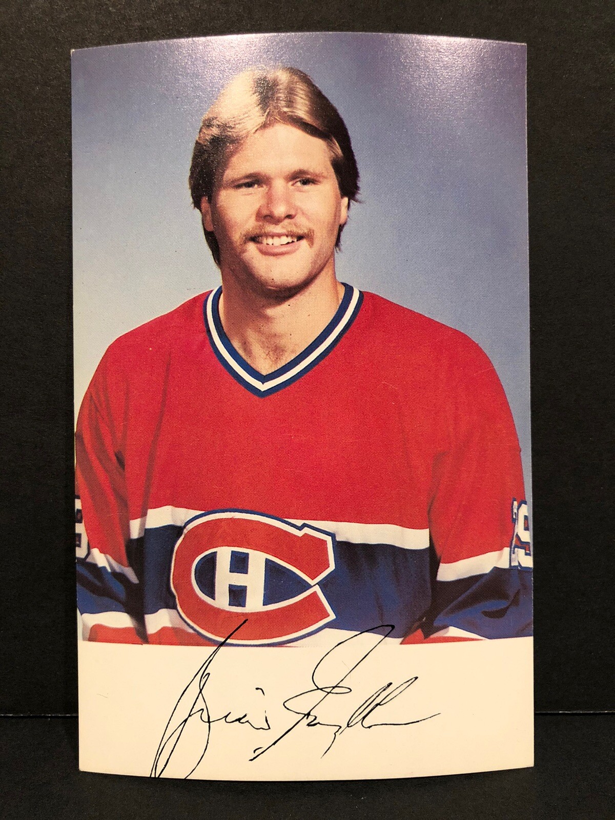 Brian Engblom Montreal Canadiens Vintage Postcard Hockey NHL Card VERY ...