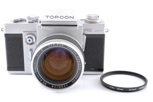 Operation Confirmed Topcor Topcon Re Super 35Mm Slr Film Camera W/ Auto ...