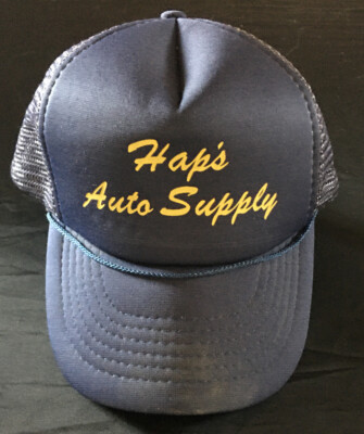 Vintage HAP'S AUTO SUPPLY Ames, Iowa Mesh Snapback Trucker Cap Hat | eBay