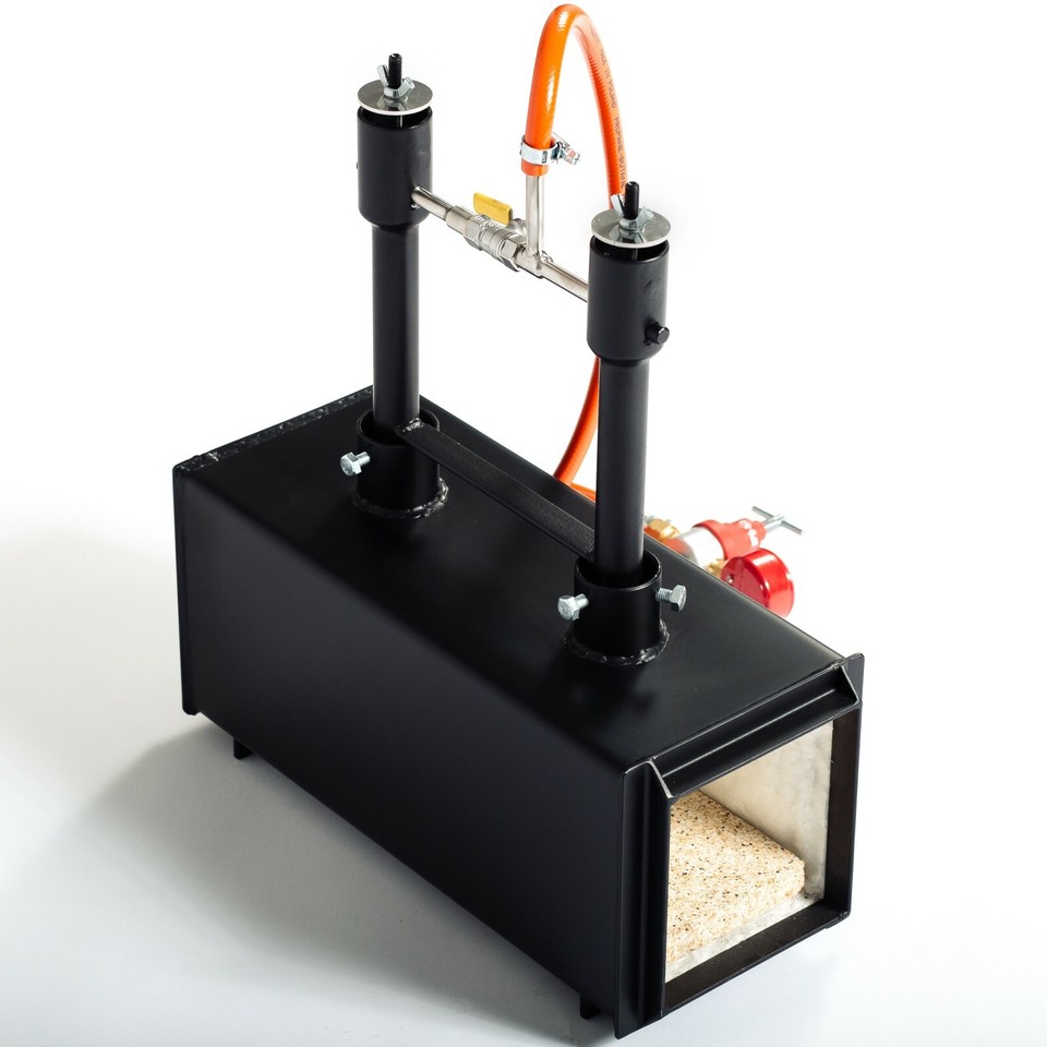 DFPROF2 GAS PROPANE FORGE Furnace Burner Knife Making Blacksmith USA | eBay