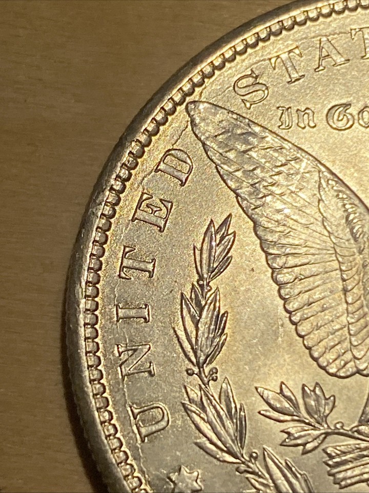 1899-O Morgan Silver Dollar with Clashes On Round Reverse AU Coin | eBay