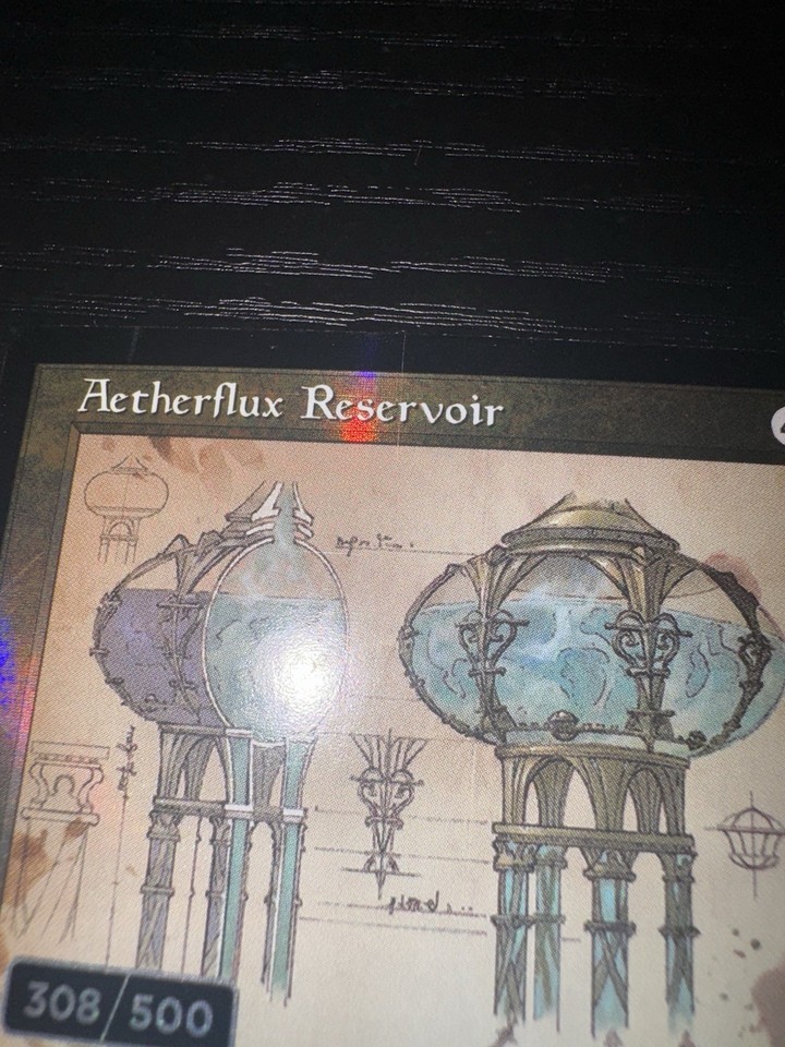 Magic The Gathering Aetherflux Reservoir Card Lightly Played ...