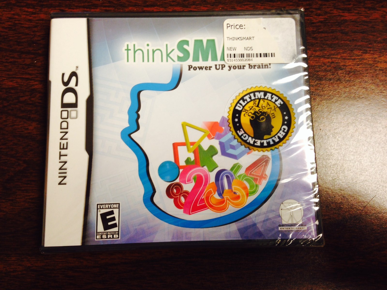 New DS thinkSMART Power Up your brain ! NDS Video Game 851455002084| eBay