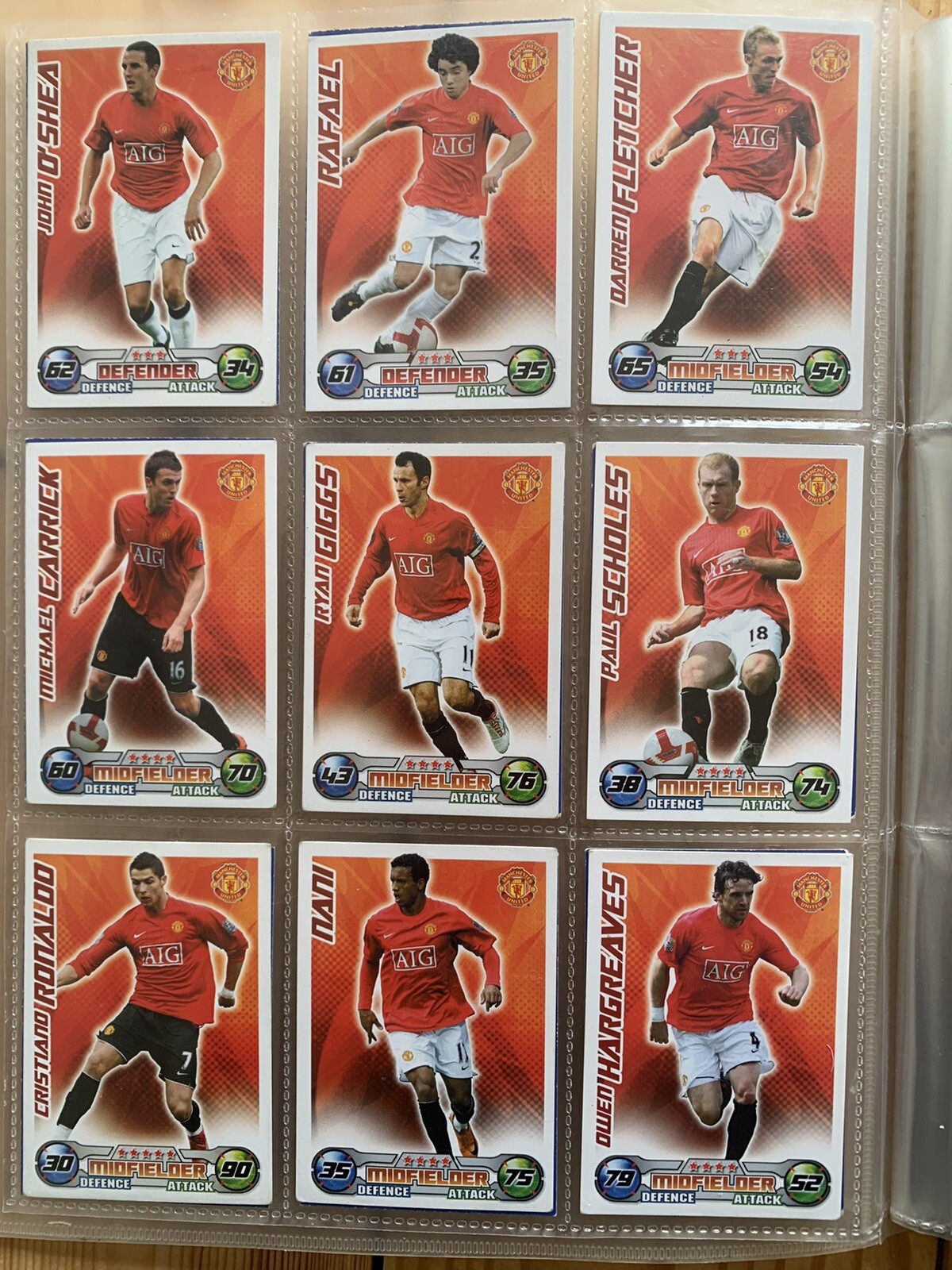 match attack football cards Collection | eBay