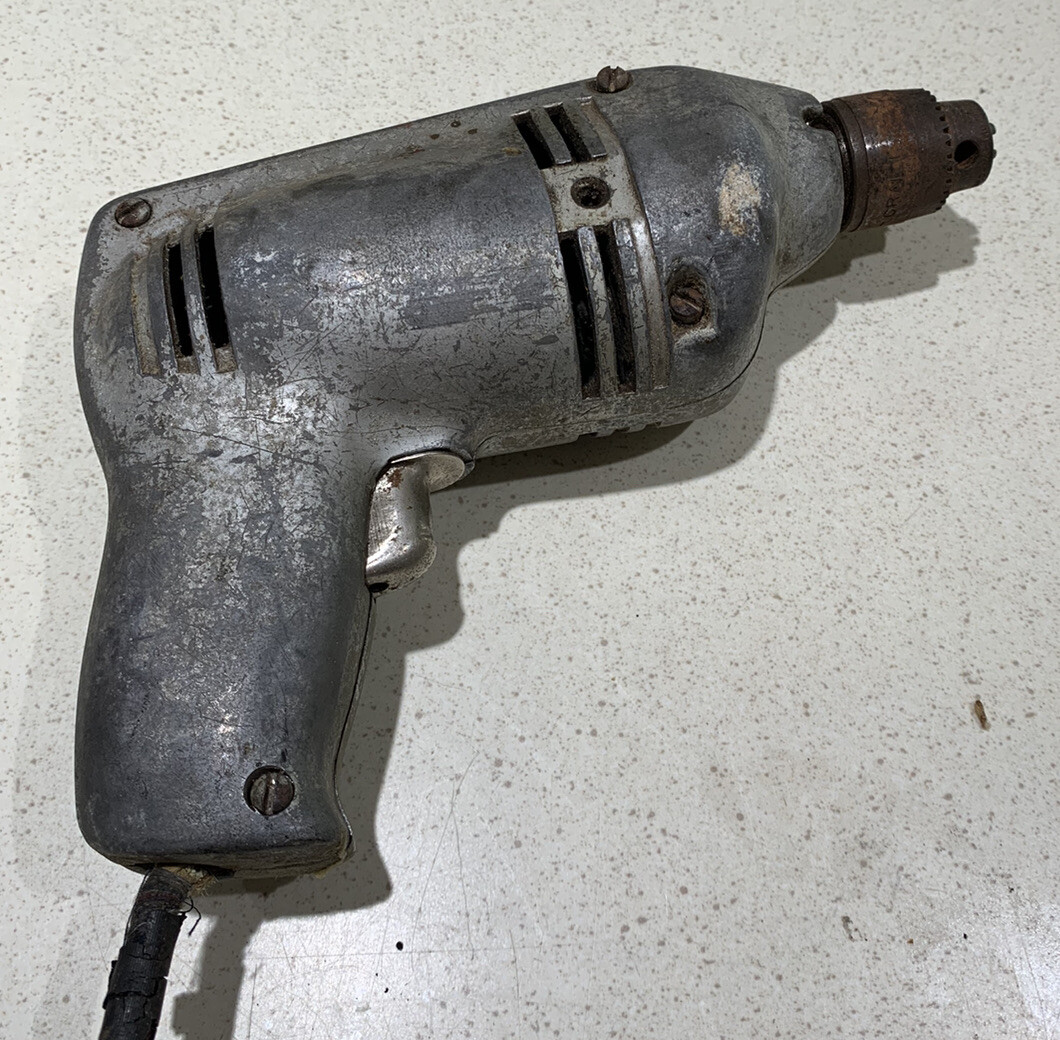 Vintage SHOPMATE Model 740LG 1/4" Power Drill Tested & Works | eBay