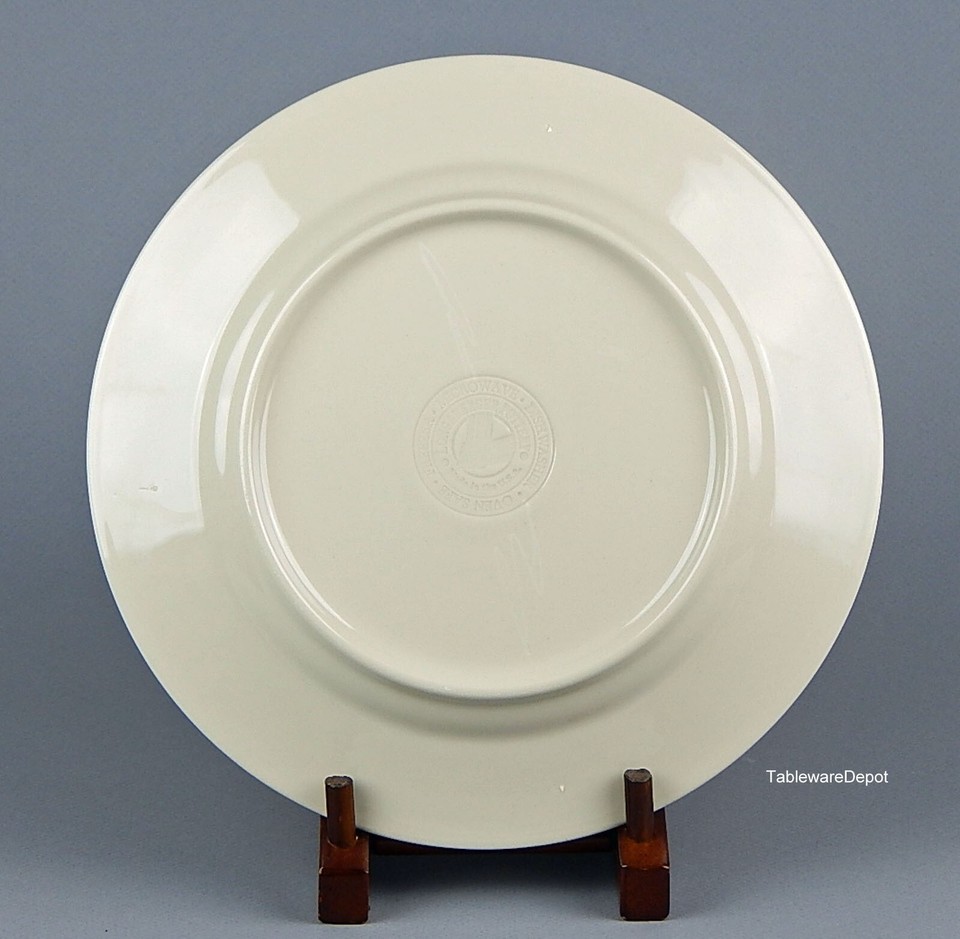 Longaberger, WOVEN TRADITIONS, Dinner Plate - Classic Blue SUPERB ...