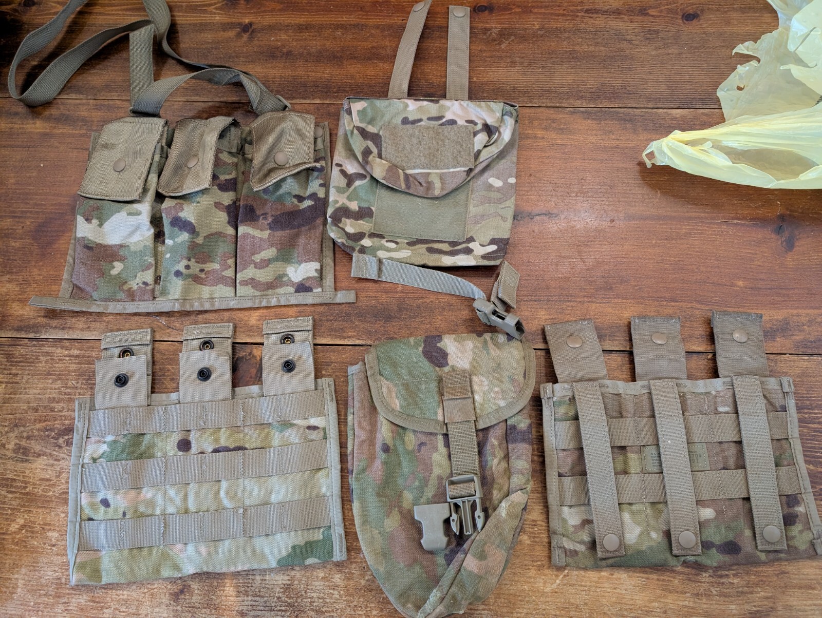 USGI Military multicam Lot of pouches | eBay