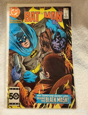 BATMAN #387 1985 Comic Book Black Mask Appearance | eBay