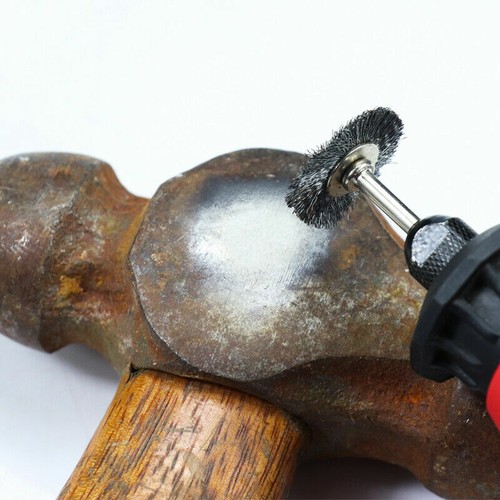 20 Stk. Edelstahl Drahtbürste Rundbürste für Dremel Schleifer ...