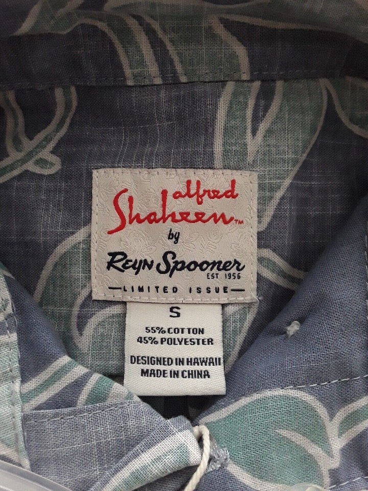 Reyn Spooner Boy's Alfred Shaheen Collection Classic PAREAU Blue ...