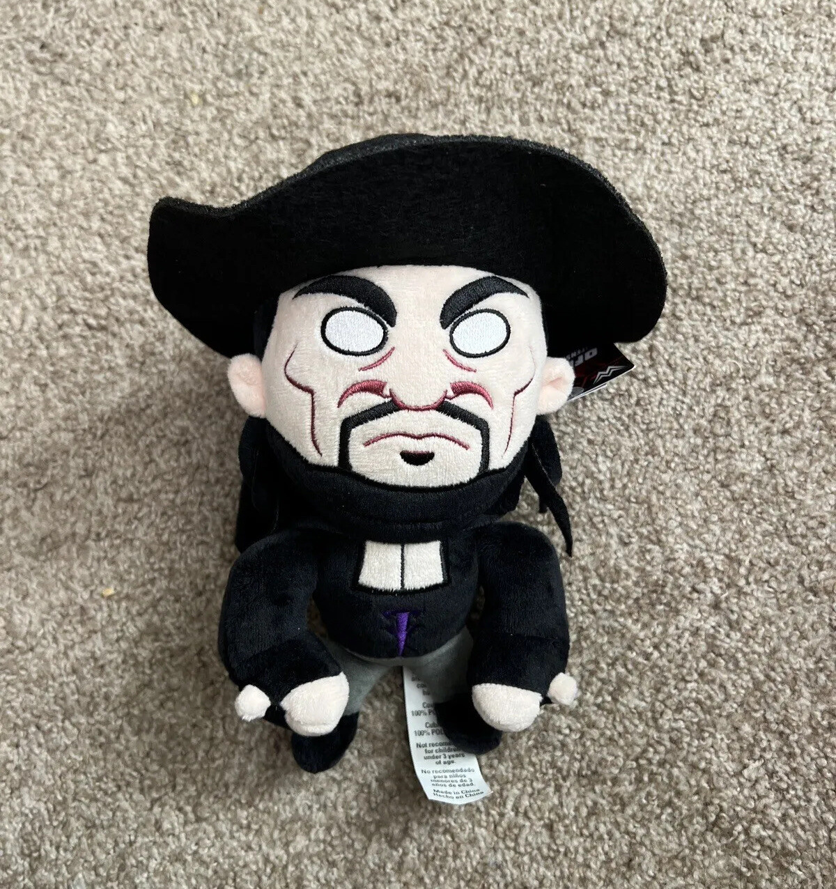 WWE - The Undertaker - Walmart Exclusive PLUSH 9" Figure Offical Taker ...