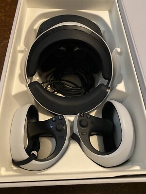 Sony PlayStation PS VR2 Headset Sense Controllers VR - White ...